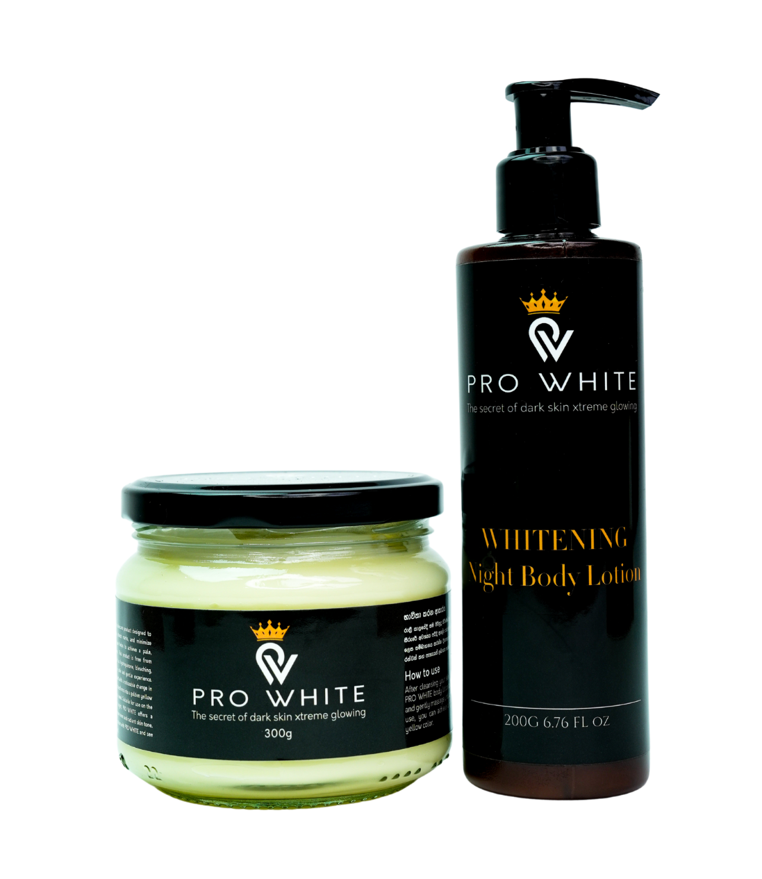 Whitening Night Body Lotion – 200g/300g – prowhitebeauty